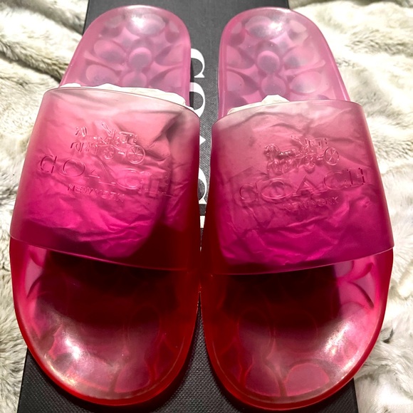 Coach | Shoes | Coach Pool Side Slides Get Ready For The Summer | Poshmark
